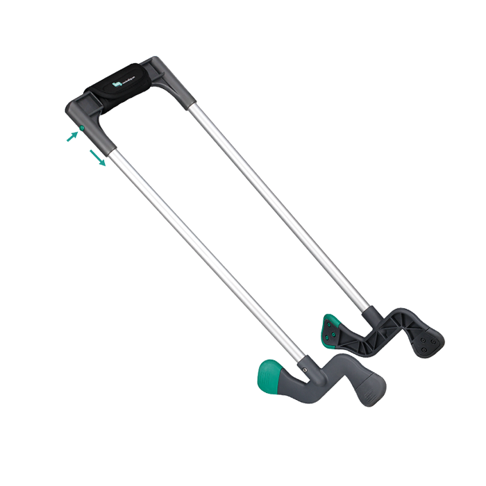 Handifix, aan en uittrekhulpmiddel steunkous, demontabel